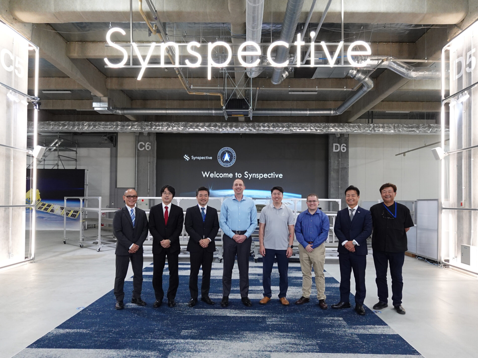 在日米宇宙軍司令官、Synspectiveの衛星量産工場にご来訪 - Synspective-JP