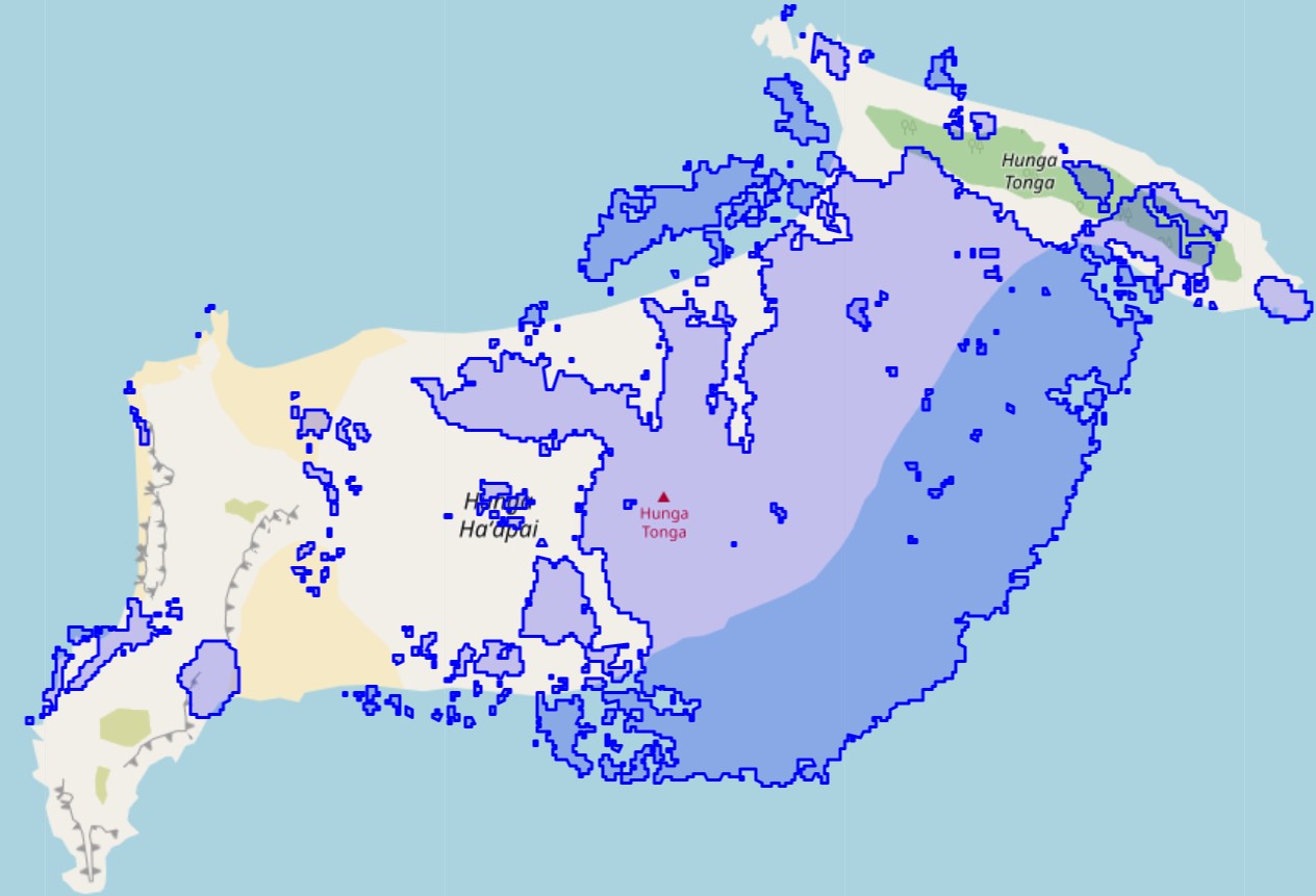 January 2022 Analysis of the underwater volcanic eruption in the Tonga ...