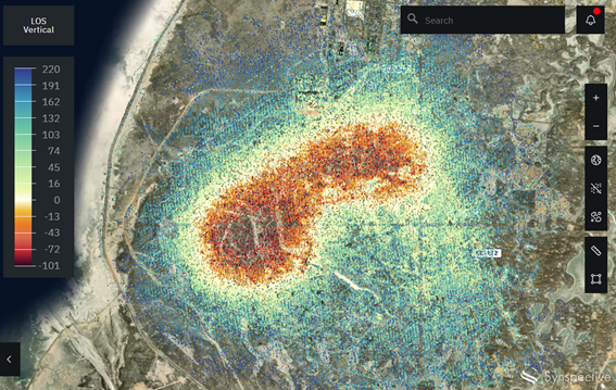 A Use Case of Oilfield Monitoring - Synspective