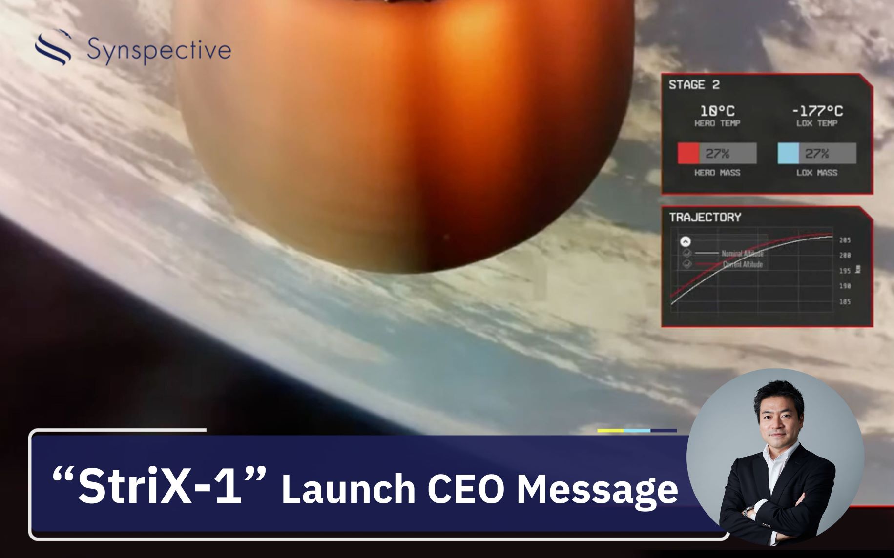 Synspective’s Third SAR Satellite “StriX-1” Successfully Reaches Its Target Orbit - Synspective