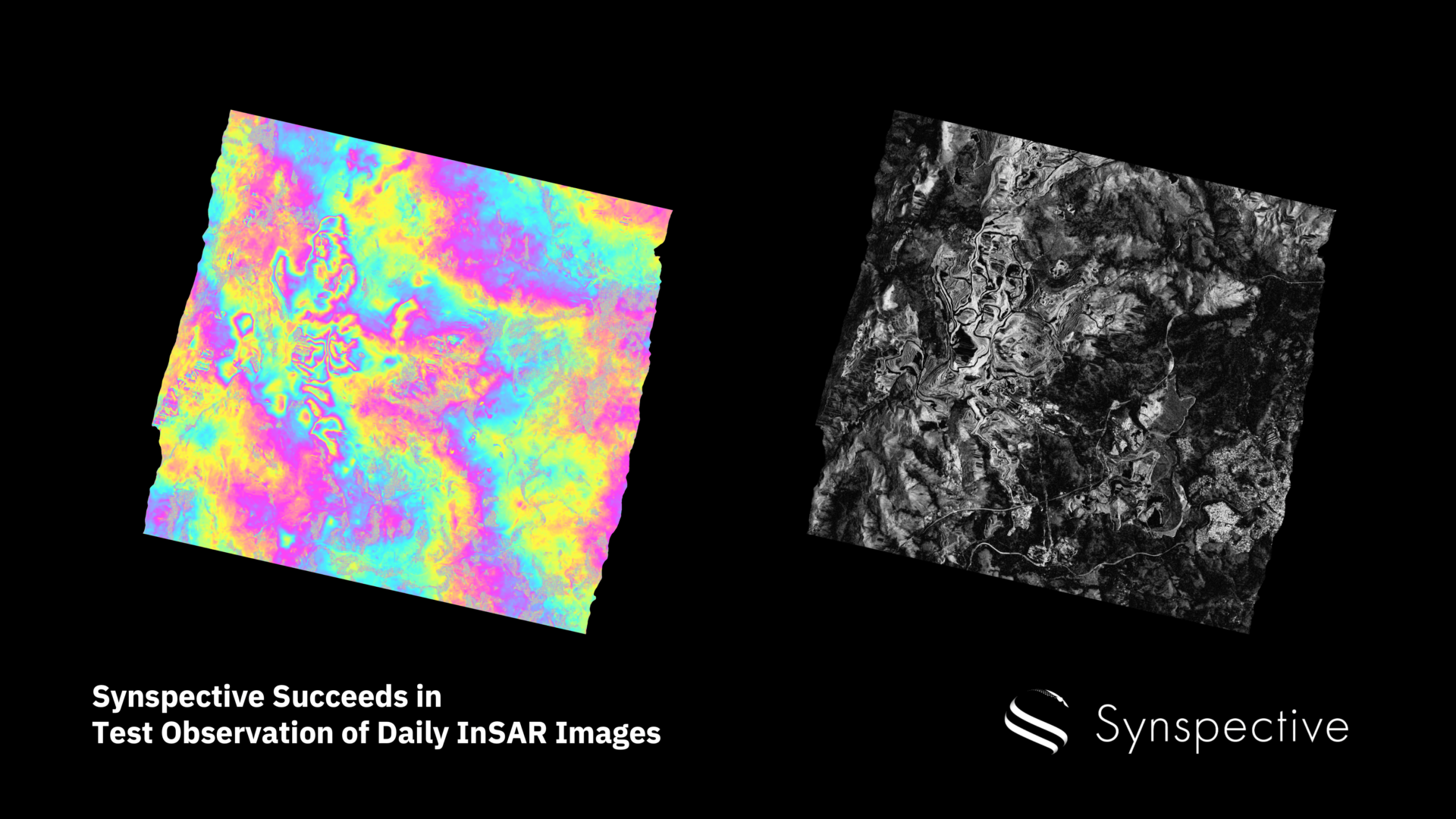 Synspective Succeeds in Test Observation of Daily InSAR Images ...
