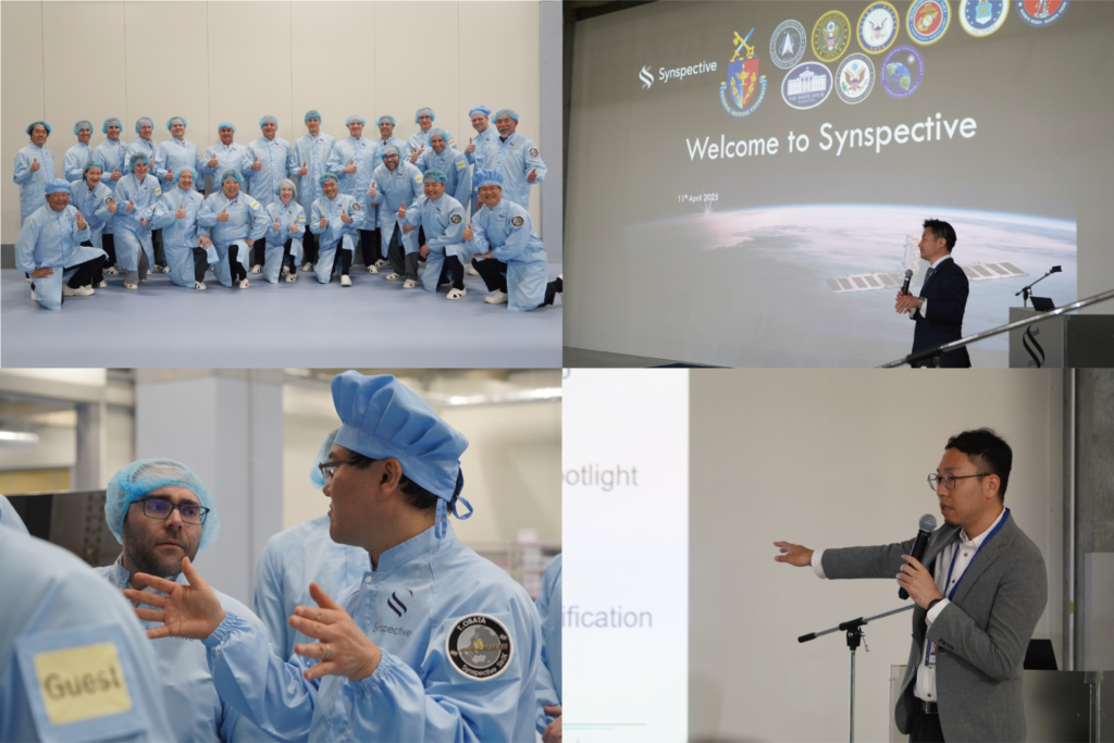 All U.S. Armed Forces, the White House, and Other Related Agencies Visit Synspective's Satellite ...