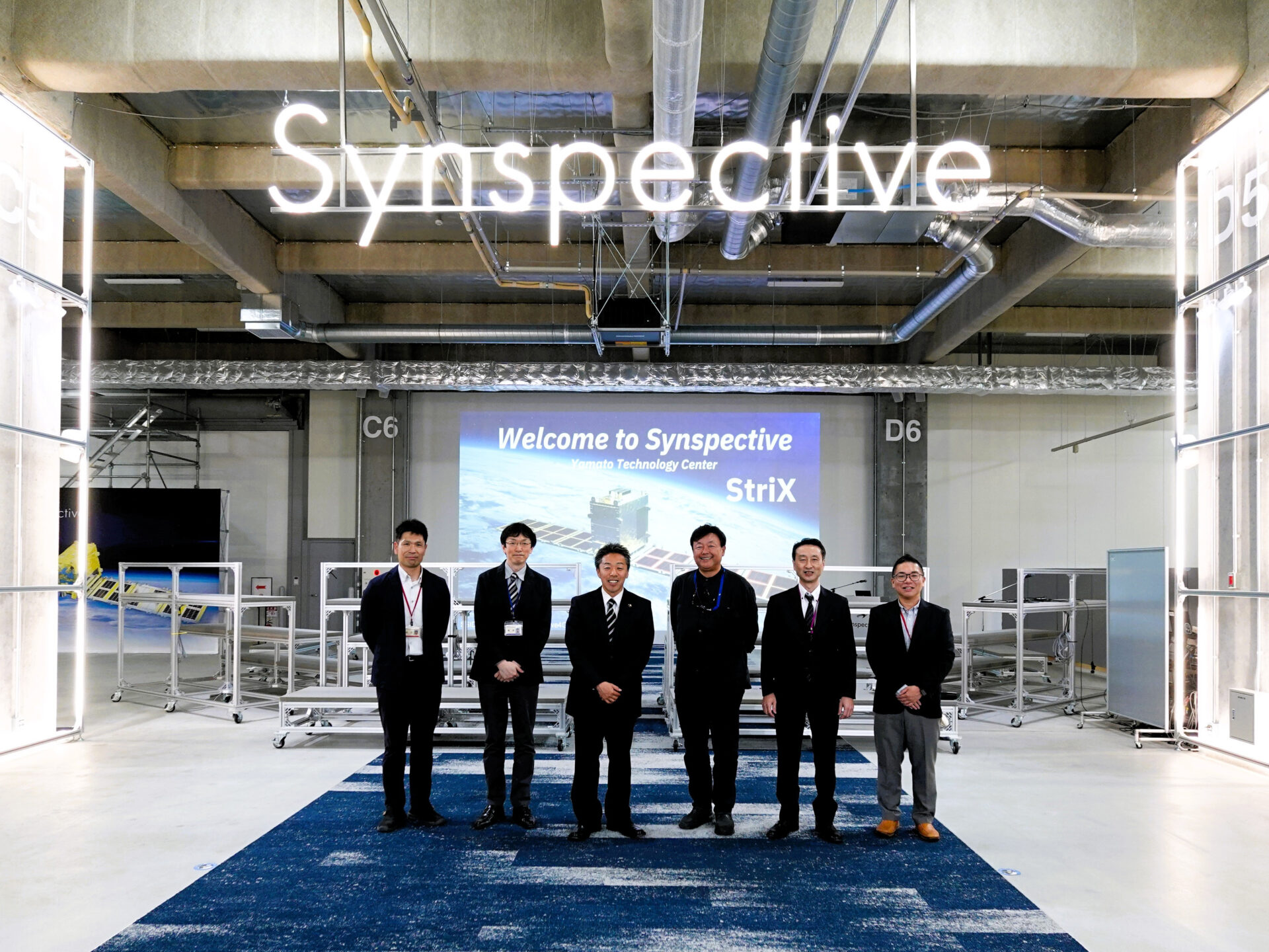 Mayor of Yamato City Visits Synspective's Satellite Mass Production ...