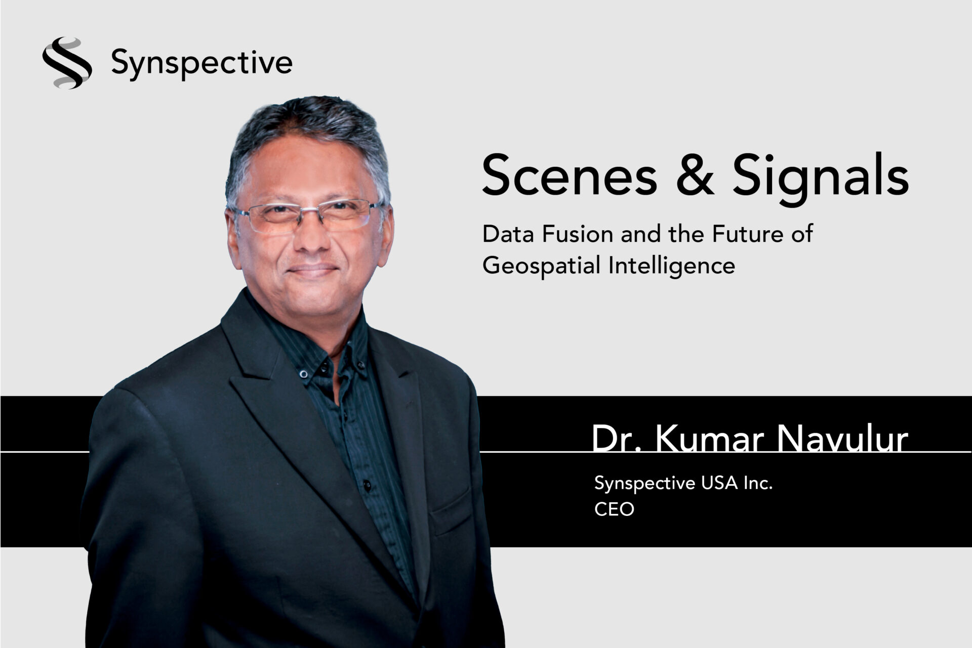 Data Fusion and the Future of Geospatial Intelligence - Synspective